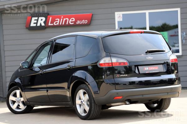 Black Ford S-Max 2009 in Tukums, with an engine capacity of 2.00 L and mileage of 218 thousand km for 4300 €, photo 4 on AUTOMOTO.COM.LV