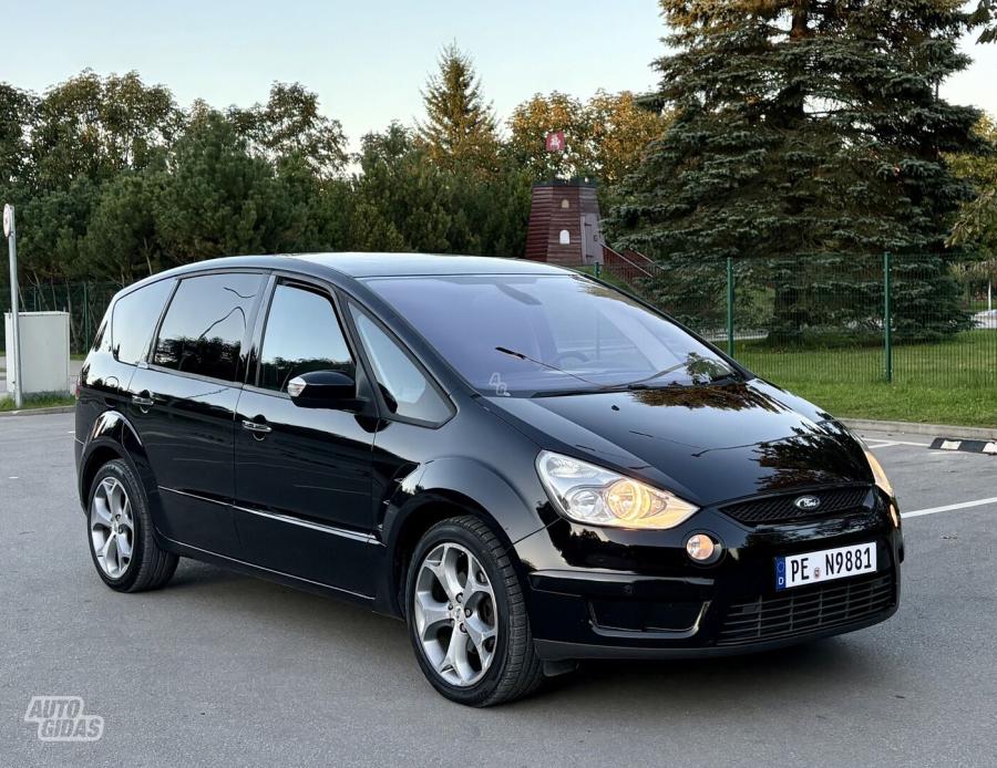Melns Ford S-Max 2009 Tauragė, ar dzinēja tilpumu 2.20 L un nobraukumu 308 tūkst. km par 3799 €, foto 12 vietnē AUTOMOTO.COM.LV