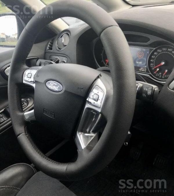 Black Ford S-Max 2010 in Ventspils, with an engine capacity of 2.00 L and mileage of 225 thousand km for 3000 €, photo 9 on AUTOMOTO.COM.LV