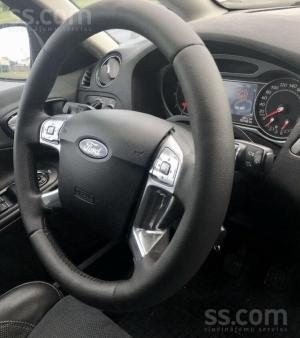 Black Ford S-Max 2010 in Ventspils, with an engine capacity of 2.00 L and mileage of 225 thousand km for 3000 €, photo 10 on AUTOMOTO.COM.LV