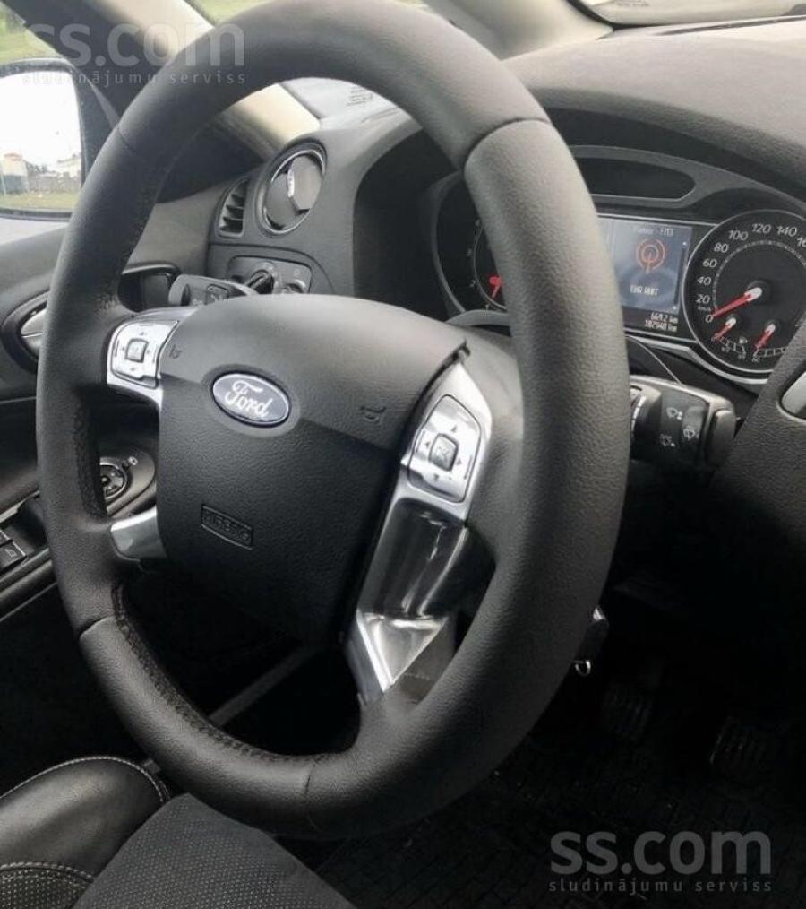 Black Ford S-Max 2010 in Ventspils, with an engine capacity of 2.00 L and mileage of 225 thousand km for 3000 €, photo 10 on AUTOMOTO.COM.LV