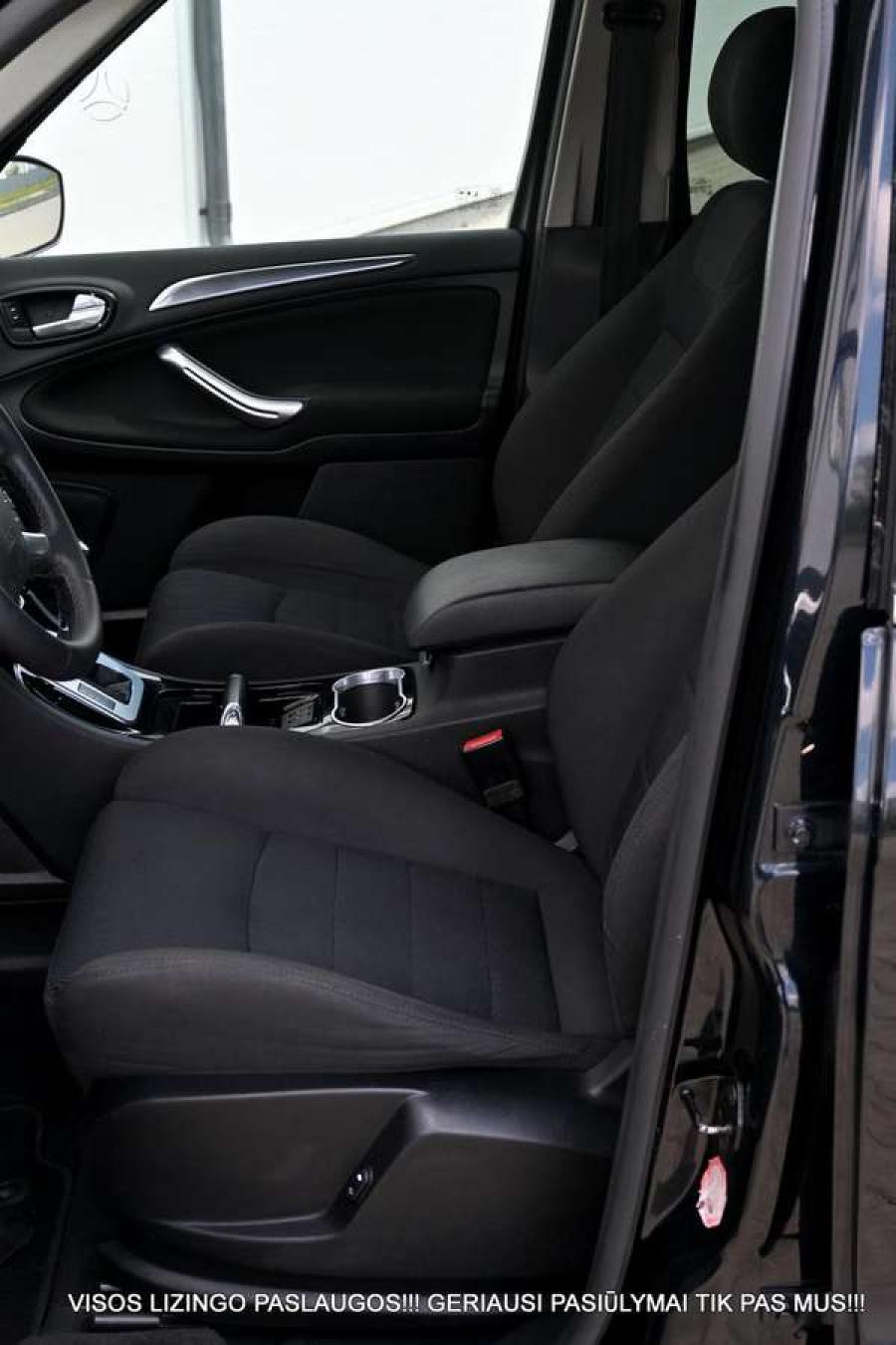 Melns Ford S-Max 2010 Kretinga, ar dzinēja tilpumu 2.00 L un nobraukumu 205 tūkst. km par 6499 €, foto 17 vietnē AUTOMOTO.COM.LV