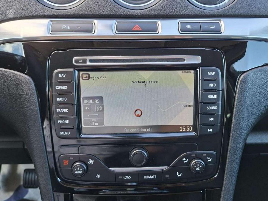 Black Ford S-Max 2010 in Siauliai, with an engine capacity of 2.00 L and mileage of 295 thousand km for 4990 €, photo 16 on AUTOMOTO.COM.LV