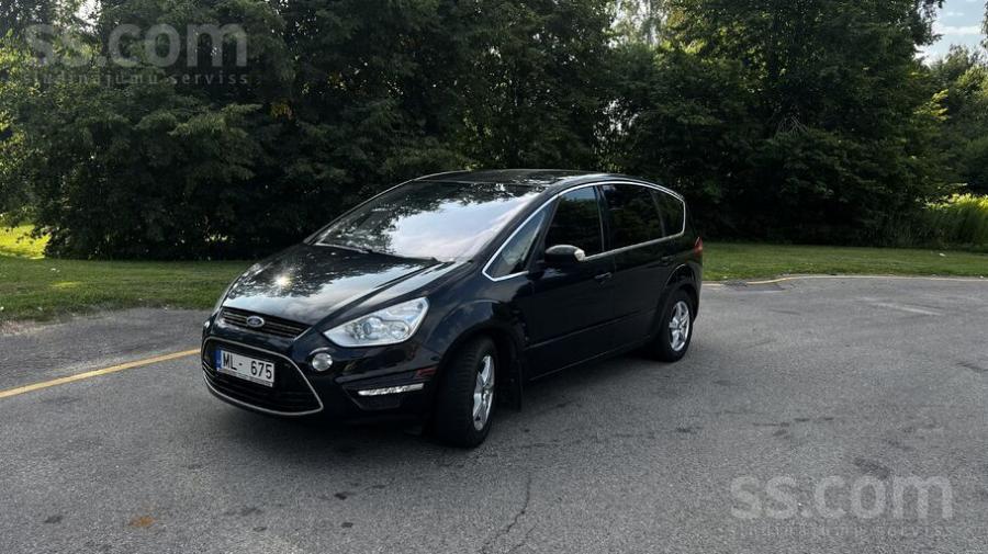 Melns Ford S-Max 2010 Rīga, ar dzinēja tilpumu 2.00 L un nobraukumu 263 tūkst. km par 4100 €, foto 1 vietnē AUTOMOTO.COM.LV