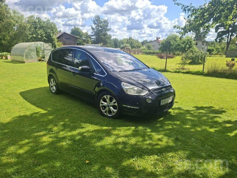 Black Ford S-Max 2010 in Valka, with an engine capacity of 2.00 L and mileage of 445 thousand km for 1500 €, photo 1 on AUTOMOTO.COM.LV