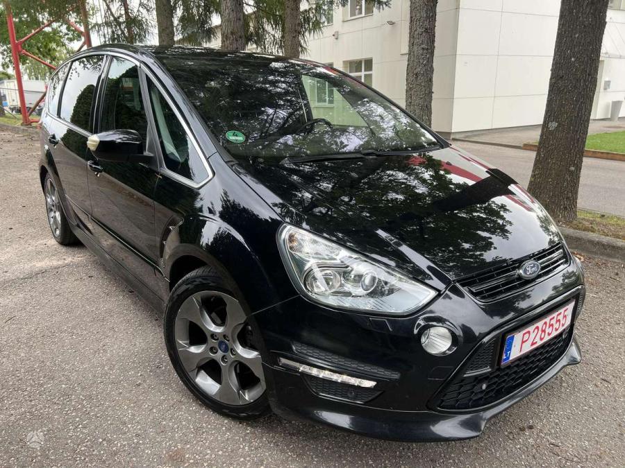 Black Ford S-Max 2010 in Prienai, with an engine capacity of 2.00 L and mileage of 275 thousand km for 4750 €, photo 10 on AUTOMOTO.COM.LV