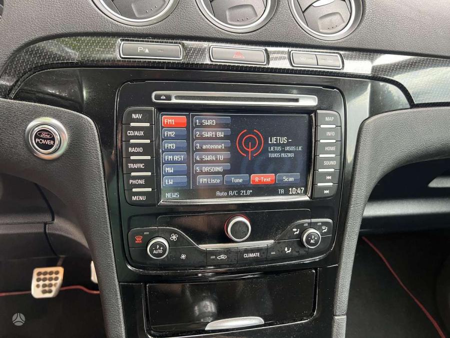 Black Ford S-Max 2010 in Prienai, with an engine capacity of 2.00 L and mileage of 275 thousand km for 4750 €, photo 17 on AUTOMOTO.COM.LV