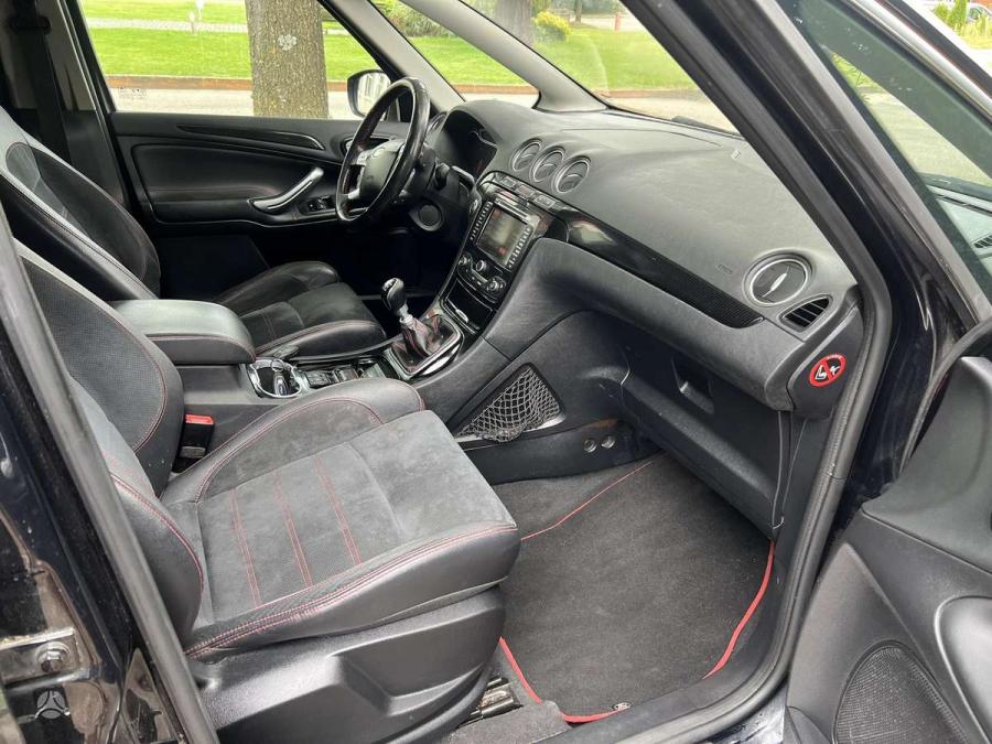 Black Ford S-Max 2010 in Prienai, with an engine capacity of 2.00 L and mileage of 275 thousand km for 4750 €, photo 23 on AUTOMOTO.COM.LV