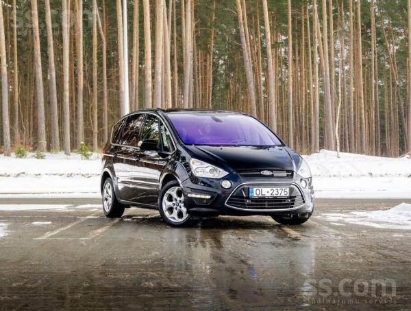 Ford S-Max 2010 Rīga vietnē Melns Ford S-Max 2010 Rīga, ar dzinēja tilpumu 2.00 L un nobraukumu 352 tūkst. km par 2990 €, foto 3 vietnē AUTOMOTO.COM.LV