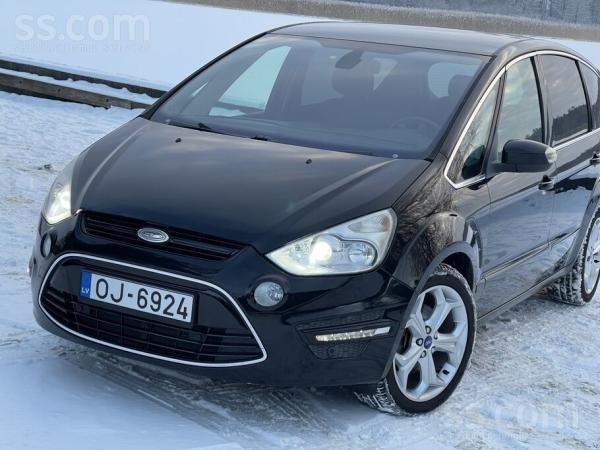 Black Ford S-Max 2011 in Jurmala, with an engine capacity of 2.00 L and mileage of 0 thousand km for 5850 €, photo 5 on AUTOMOTO.COM.LV