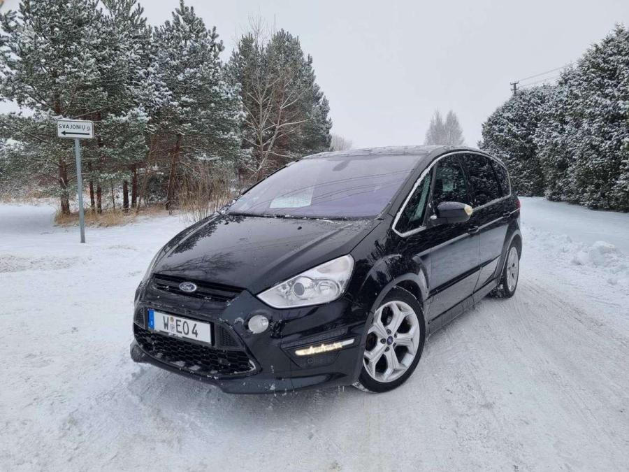 Melns Ford S-Max 2011 Panevēža, ar dzinēja tilpumu 2.18 L un nobraukumu 287 tūkst. km par 6200 €, foto 1 vietnē AUTOMOTO.COM.LV