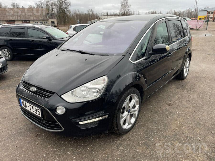 Melns Ford S-Max 2011 Talsi, ar dzinēja tilpumu 2.00 L un nobraukumu 294 tūkst. km par 4950 €, foto 1 vietnē AUTOMOTO.COM.LV