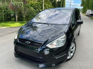 Black Ford S-Max 2011 in Daugavpils, with an engine capacity of 2.00 L and mileage of 265 thousand km for 5700 €, photo 8 on AUTOMOTO.COM.LV
