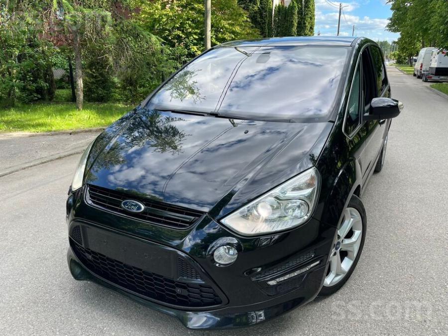 Black Ford S-Max 2011 in Daugavpils, with an engine capacity of 2.00 L and mileage of 265 thousand km for 5700 €, photo 8 on AUTOMOTO.COM.LV