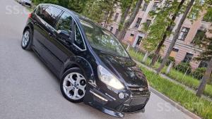 Black Ford S-Max 2011 in Daugavpils, with an engine capacity of 2.00 L and mileage of 265 thousand km for 5700 €, photo 10 on AUTOMOTO.COM.LV
