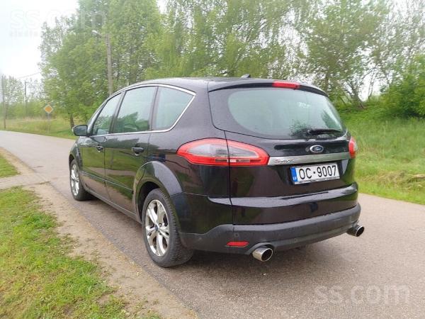 Melns Ford S-Max 2011 Rēzekne, ar dzinēja tilpumu 2.20 L un nobraukumu 359 tūkst. km par 4300 €, foto 5 vietnē AUTOMOTO.COM.LV