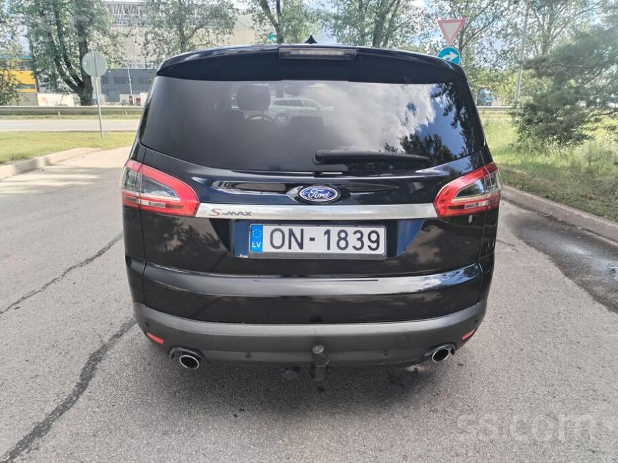 Black Ford S-Max 2011 in Riga, with an engine capacity of 2.20 L and mileage of 224 thousand km for 5650 €, photo 5 on AUTOMOTO.COM.LV