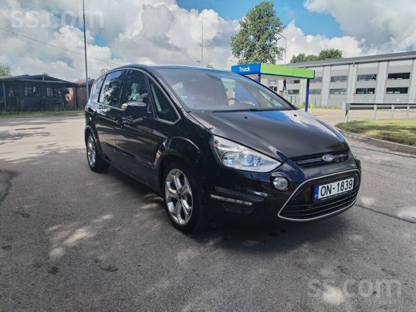 Black Ford S-Max 2011 in Riga, with an engine capacity of 2.20 L and mileage of 224 thousand km for 5650 €, photo 7 on AUTOMOTO.COM.LV