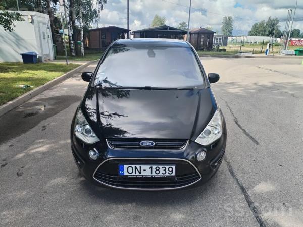 Black Ford S-Max 2011 in Riga, with an engine capacity of 2.20 L and mileage of 224 thousand km for 5650 €, photo 9 on AUTOMOTO.COM.LV