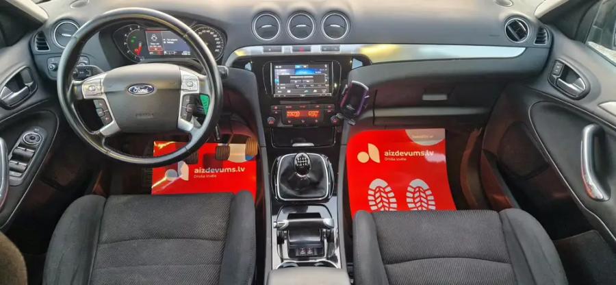 Melns Ford S-Max 2011 Daugavpils, ar dzinēja tilpumu 2.00 L un nobraukumu 225 tūkst. km par 4999 €, foto 10 vietnē AUTOMOTO.COM.LV