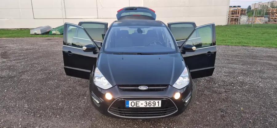 Melns Ford S-Max 2011 Daugavpils, ar dzinēja tilpumu 2.00 L un nobraukumu 225 tūkst. km par 4999 €, foto 34 vietnē AUTOMOTO.COM.LV