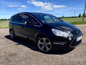 Black Ford S-Max 2011 in Talsi, with an engine capacity of 2.20 L and mileage of 235 thousand km for 6999 €, photo  on AUTOMOTO.COM.LV