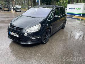 Black Ford S-Max 2011 in Riga, with an engine capacity of 2.00 L and mileage of 0 thousand km for 3499 €, photo  on AUTOMOTO.COM.LV