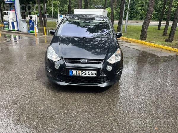 Black Ford S-Max 2011 in Riga, with an engine capacity of 2.00 L and mileage of 0 thousand km for 3499 €, photo 2 on AUTOMOTO.COM.LV