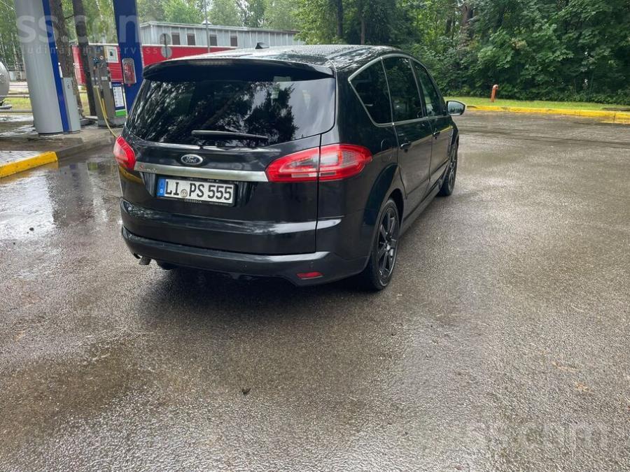 Melns Ford S-Max 2011 Rīga, ar dzinēja tilpumu 2.00 L un nobraukumu 0 tūkst. km par 3499 €, foto 7 vietnē AUTOMOTO.COM.LV