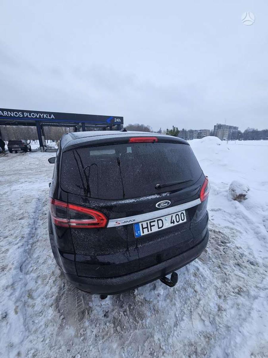 Melns Ford S-Max 2011 Kauņa, ar dzinēja tilpumu 2.00 L un nobraukumu 285 tūkst. km par 3700 €, foto 5 vietnē AUTOMOTO.COM.LV