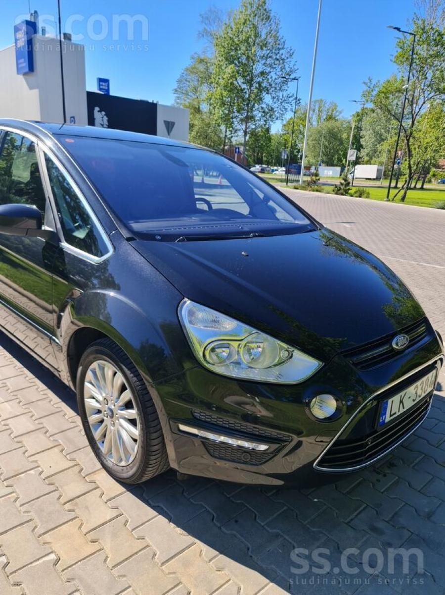 Melns Ford S-Max 2011 Rīga, ar dzinēja tilpumu 2.00 L un nobraukumu 205 tūkst. km par 6500 €, foto 1 vietnē AUTOMOTO.COM.LV
