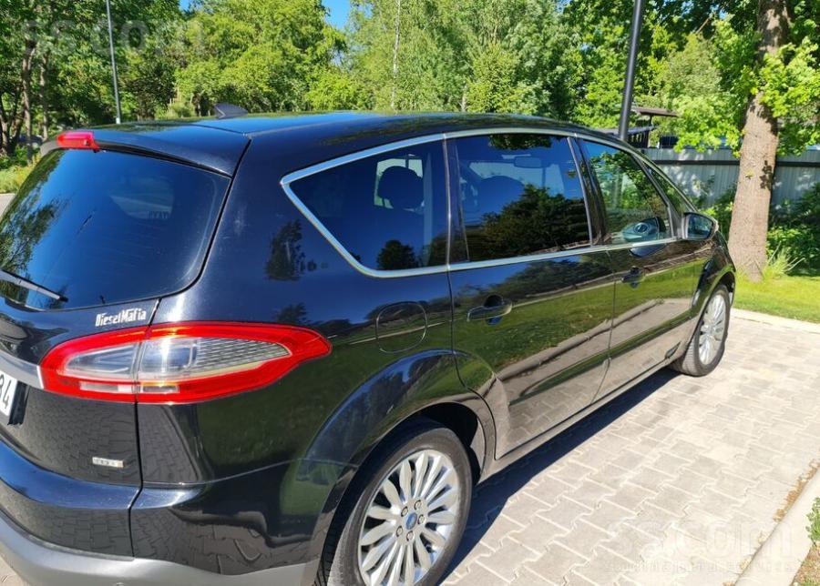 Melns Ford S-Max 2011 Rīga, ar dzinēja tilpumu 2.00 L un nobraukumu 205 tūkst. km par 6500 €, foto 4 vietnē AUTOMOTO.COM.LV