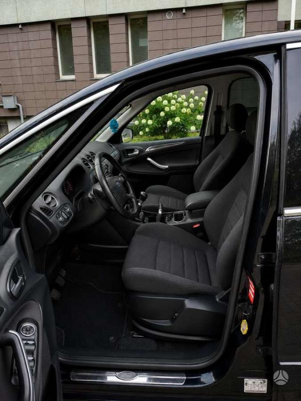 Melns Ford S-Max 2011 Viļņa, ar dzinēja tilpumu 2.00 L un nobraukumu 236 tūkst. km par 5650 €, foto 7 vietnē AUTOMOTO.COM.LV
