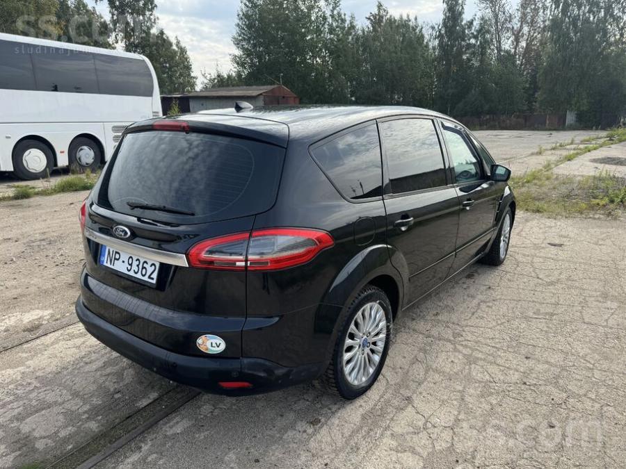 Melns Ford S-Max 2011 Rīga, ar dzinēja tilpumu 1.60 L un nobraukumu 305 tūkst. km par 4000 €, foto 4 vietnē AUTOMOTO.COM.LV