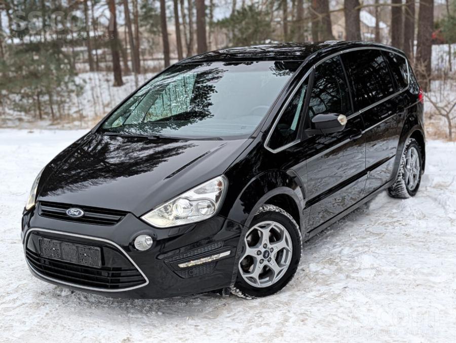 Black Ford S-Max 2012 in Jurmala, with an engine capacity of 2.00 L and mileage of 292 thousand km for 6990 €, photo 3 on AUTOMOTO.COM.LV