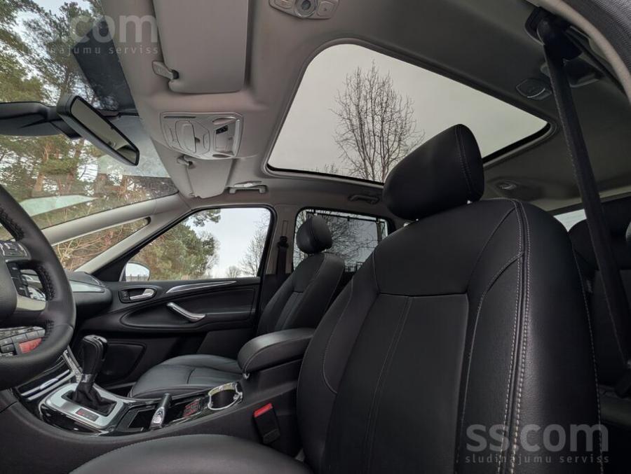 Black Ford S-Max 2012 in Jurmala, with an engine capacity of 2.00 L and mileage of 292 thousand km for 6990 €, photo 14 on AUTOMOTO.COM.LV