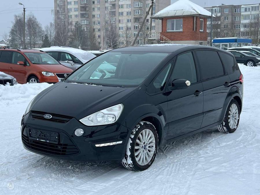 Melns Ford S-Max 2012 Kėdainiai, ar dzinēja tilpumu 2.00 L un nobraukumu 272 tūkst. km par 5099 €, foto 1 vietnē AUTOMOTO.COM.LV