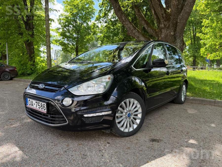 Melns Ford S-Max 2012 Ogre, ar dzinēja tilpumu 1.60 L un nobraukumu 277 tūkst. km par 4990 €, foto 1 vietnē AUTOMOTO.COM.LV