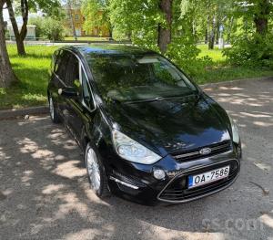 Melns Ford S-Max 2012 Ogre, ar dzinēja tilpumu 1.60 L un nobraukumu 277 tūkst. km par 4990 €, foto 4 vietnē AUTOMOTO.COM.LV