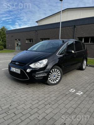 Melns Ford S-Max 2012 Jelgava, ar dzinēja tilpumu 2.00 L un nobraukumu 256 tūkst. km par 5450 €, foto  vietnē AUTOMOTO.COM.LV