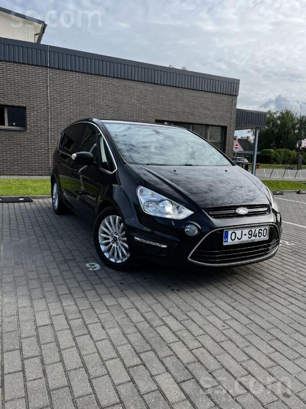 Black Ford S-Max 2012 in Jelgava, with an engine capacity of 2.00 L and mileage of 256 thousand km for 5450 €, photo 4 on AUTOMOTO.COM.LV