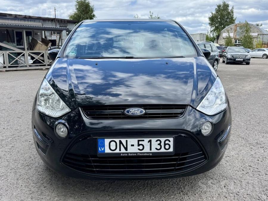 Melns Ford S-Max 2012 Rīga, ar dzinēja tilpumu 2.00 L un nobraukumu 0 tūkst. km par 4990 €, foto 6 vietnē AUTOMOTO.COM.LV