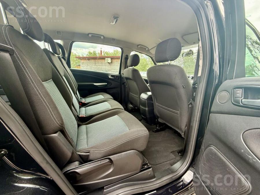 Melns Ford S-Max 2012 Rīga, ar dzinēja tilpumu 2.00 L un nobraukumu 0 tūkst. km par 4990 €, foto 23 vietnē AUTOMOTO.COM.LV