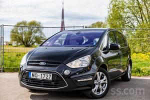 Black Ford S-Max 2012 in Riga, with an engine capacity of 2.00 L and mileage of 350 thousand km for 5790 €, photo  on AUTOMOTO.COM.LV