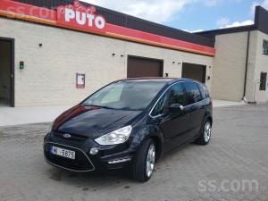 Melns Ford S-Max 2012 Rīga, ar dzinēja tilpumu 2.00 L un nobraukumu 270 tūkst. km par 4100 €, foto  vietnē AUTOMOTO.COM.LV