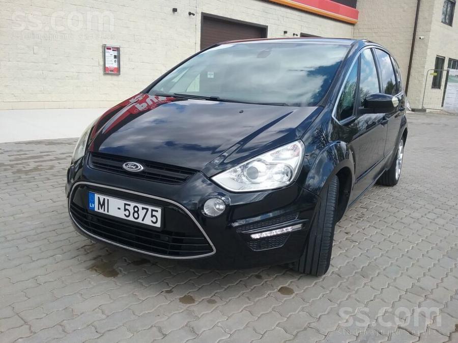 Melns Ford S-Max 2012 Rīga, ar dzinēja tilpumu 2.00 L un nobraukumu 270 tūkst. km par 4100 €, foto 3 vietnē AUTOMOTO.COM.LV