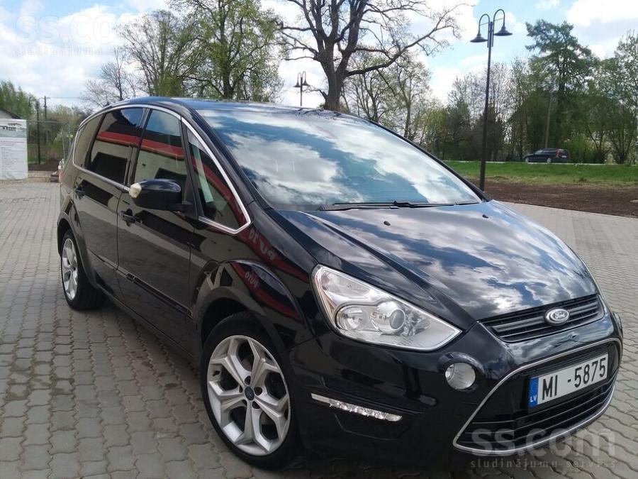 Melns Ford S-Max 2012 Rīga, ar dzinēja tilpumu 2.00 L un nobraukumu 270 tūkst. km par 4100 €, foto 4 vietnē AUTOMOTO.COM.LV