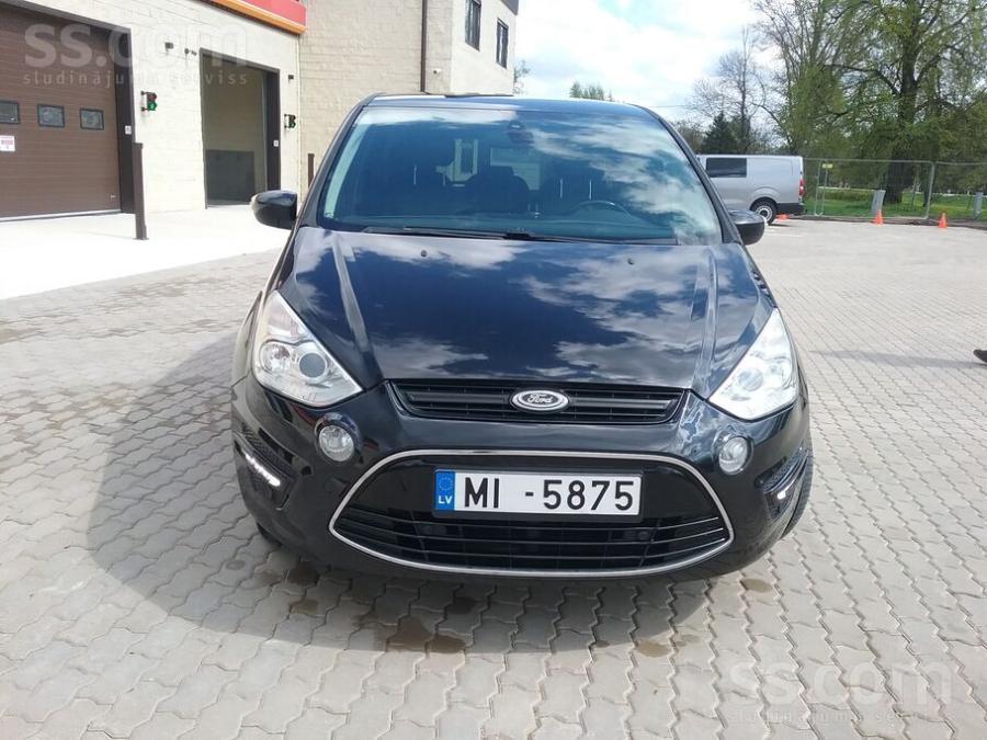 Melns Ford S-Max 2012 Rīga, ar dzinēja tilpumu 2.00 L un nobraukumu 270 tūkst. km par 4100 €, foto 5 vietnē AUTOMOTO.COM.LV