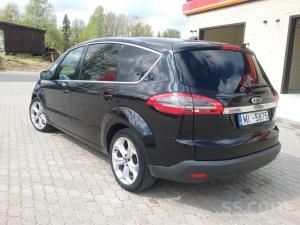 Melns Ford S-Max 2012 Rīga, ar dzinēja tilpumu 2.00 L un nobraukumu 270 tūkst. km par 4100 €, foto 8 vietnē AUTOMOTO.COM.LV