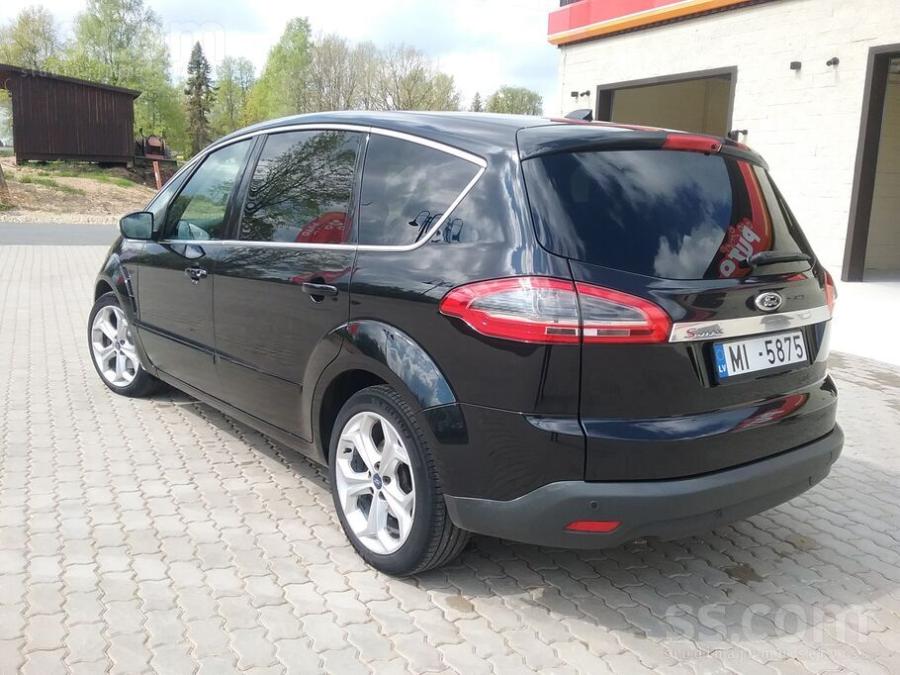 Melns Ford S-Max 2012 Rīga, ar dzinēja tilpumu 2.00 L un nobraukumu 270 tūkst. km par 4100 €, foto 8 vietnē AUTOMOTO.COM.LV